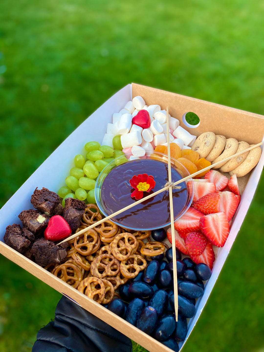 Chocolate Fondue Graze Box – The Bread Pan Ltd