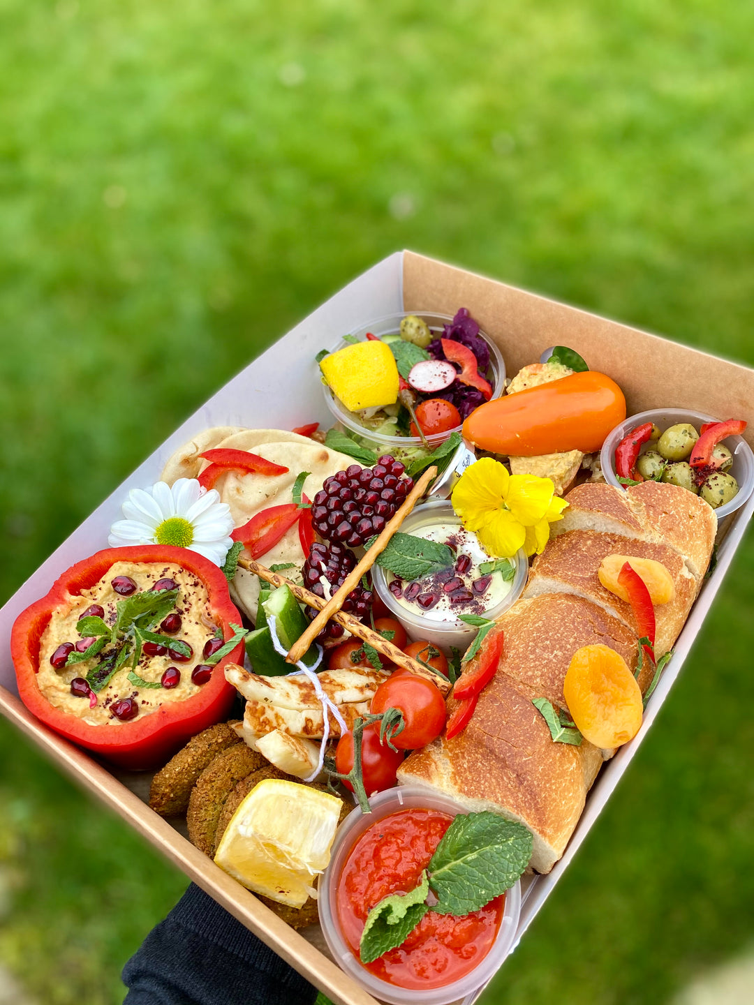 Mediterranean Sunshine Graze Box – The Bread Pan Ltd
